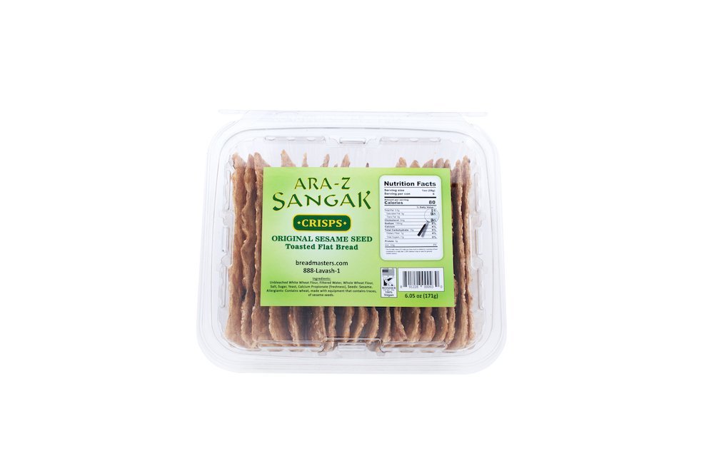 Sangak Sesame-Seed Crisps – Breadmasters ARA-Z Inc