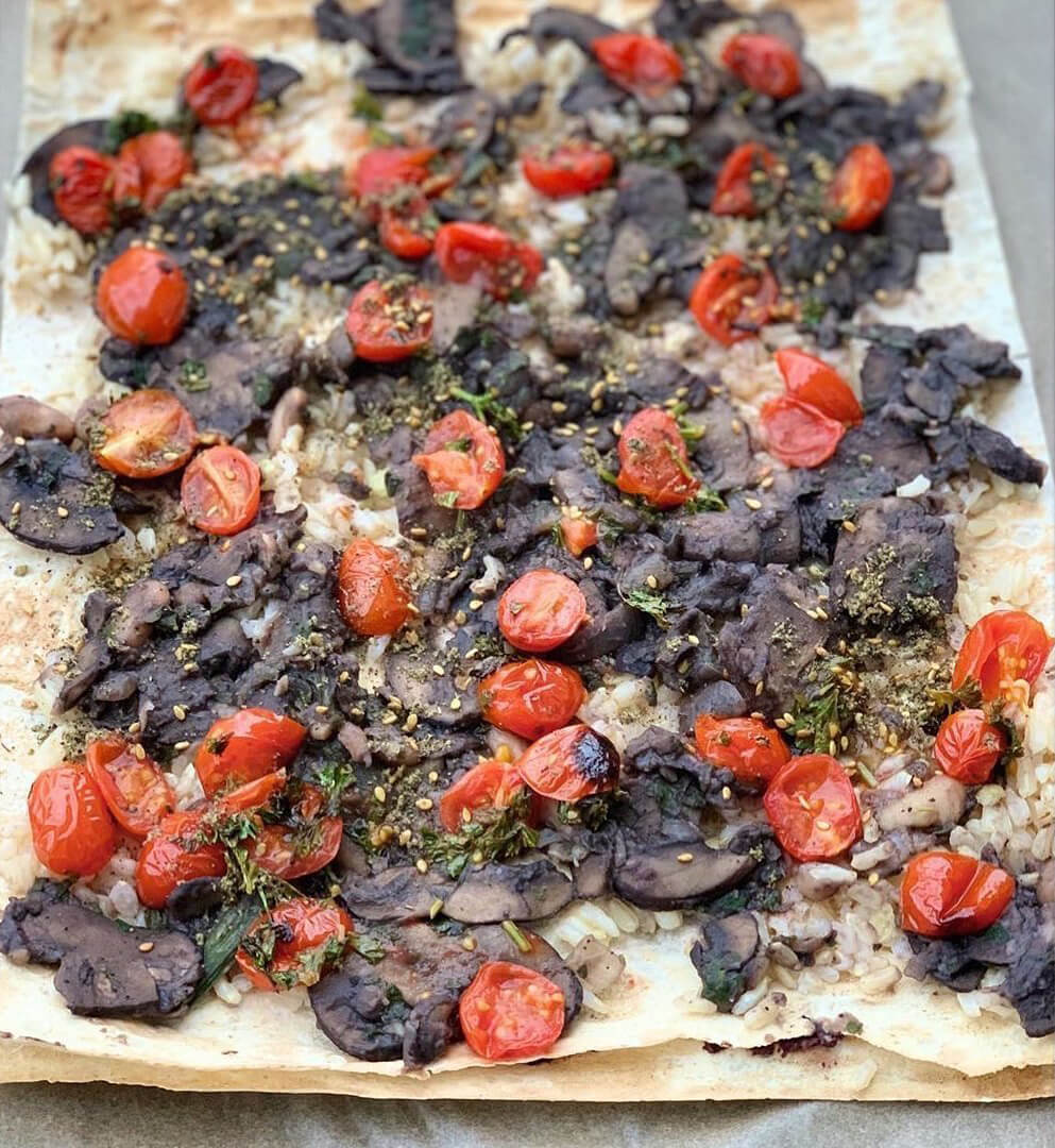 Sumac Mushroom & White Bean Lavash Roll – Breadmasters ARA-Z Inc